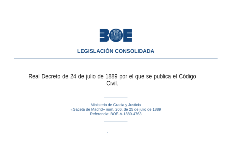 Código Civil español